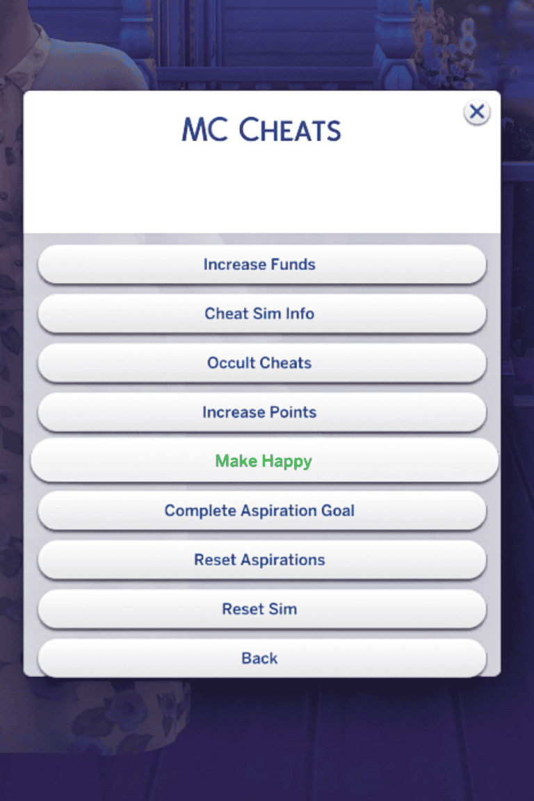 The Sims 4 Needs Cheat: How to Fill Your Sims Needs & Turn Off Need ...