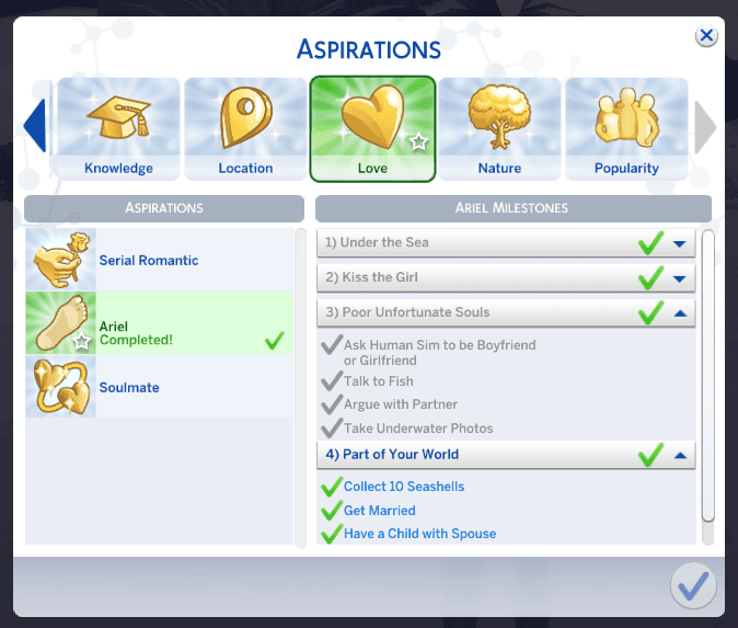 36+ Super Fun Sims 4 Custom Aspirations You Need in Your Game (Sims 4 ...