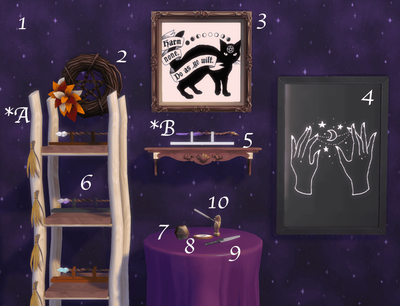 27+ Most Magical Pieces of Sims 4 Witch CC - Must Have Mods