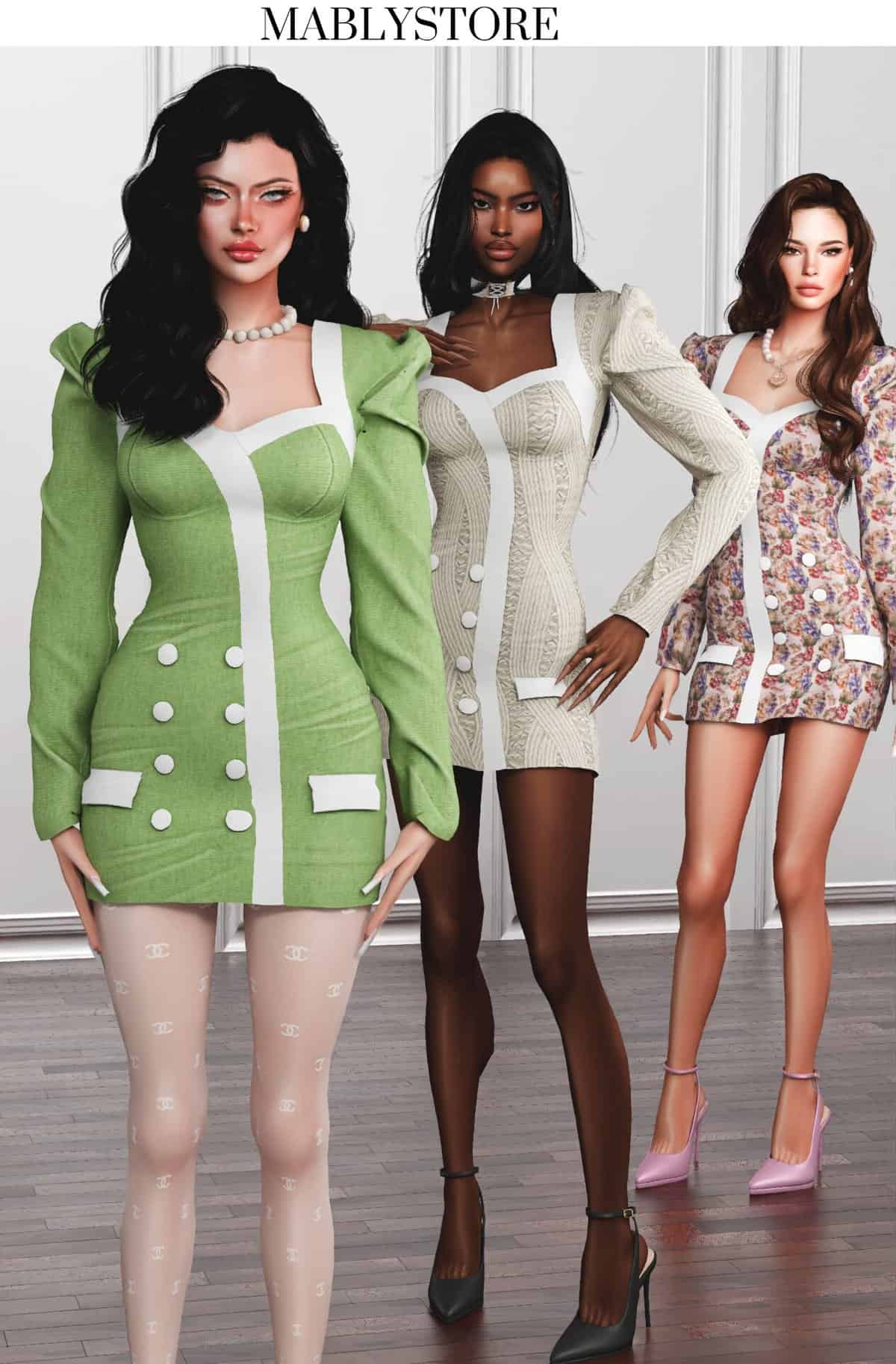 50+ Sims 4 Female Clothes CC: Tops, Dresses, Skirts, Jeans, and More ...