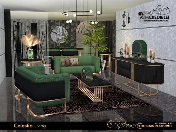 26+ Sims 4 Living Room CC for Creating Cozy and Stylish Interiors