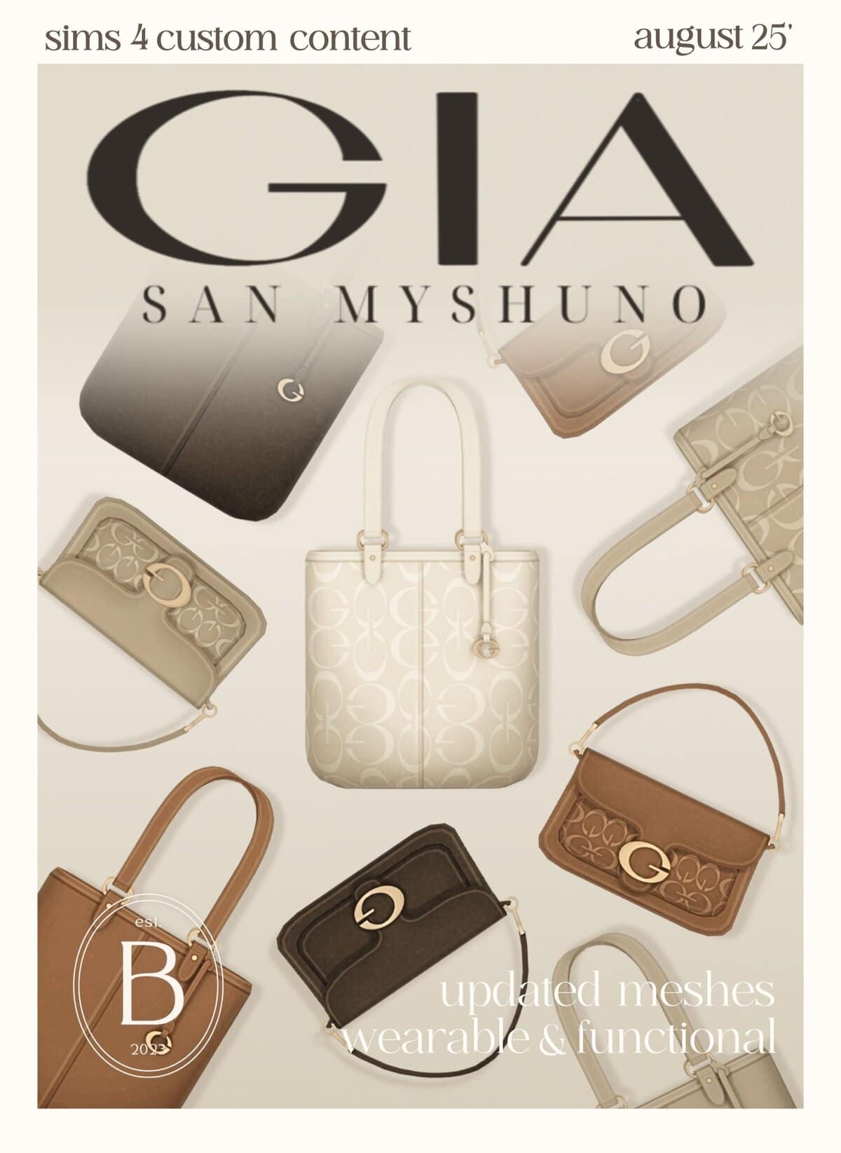 50+ Best Sims 4 Bags CC for Stylish Gameplay and Customization (2026 ...