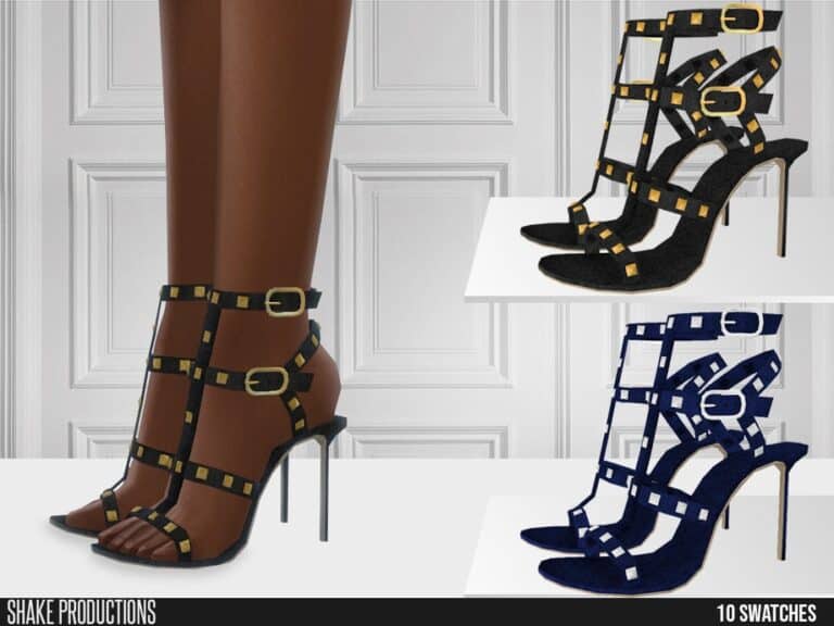 40+ Best Sims 4 Heels CC: Strappy, Stilleto, Platform, Wedges, And More