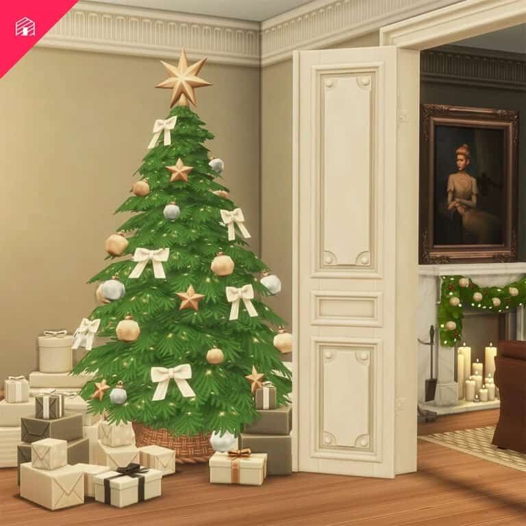 Festive Sims 4 Christmas Tree CC Finds