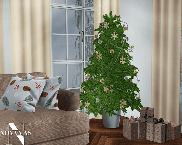 Festive Sims 4 Christmas Tree CC Finds