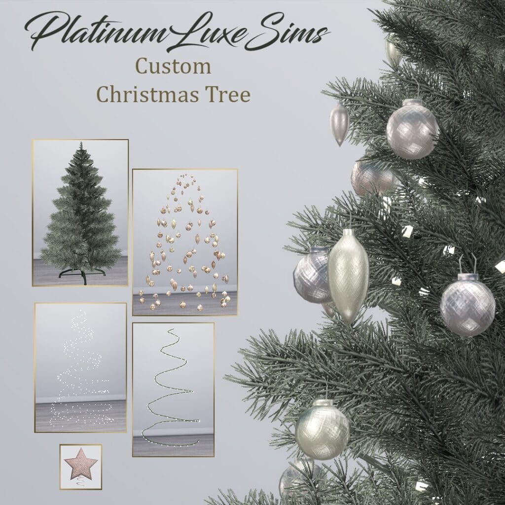 Festive Sims 4 Christmas Tree CC Finds