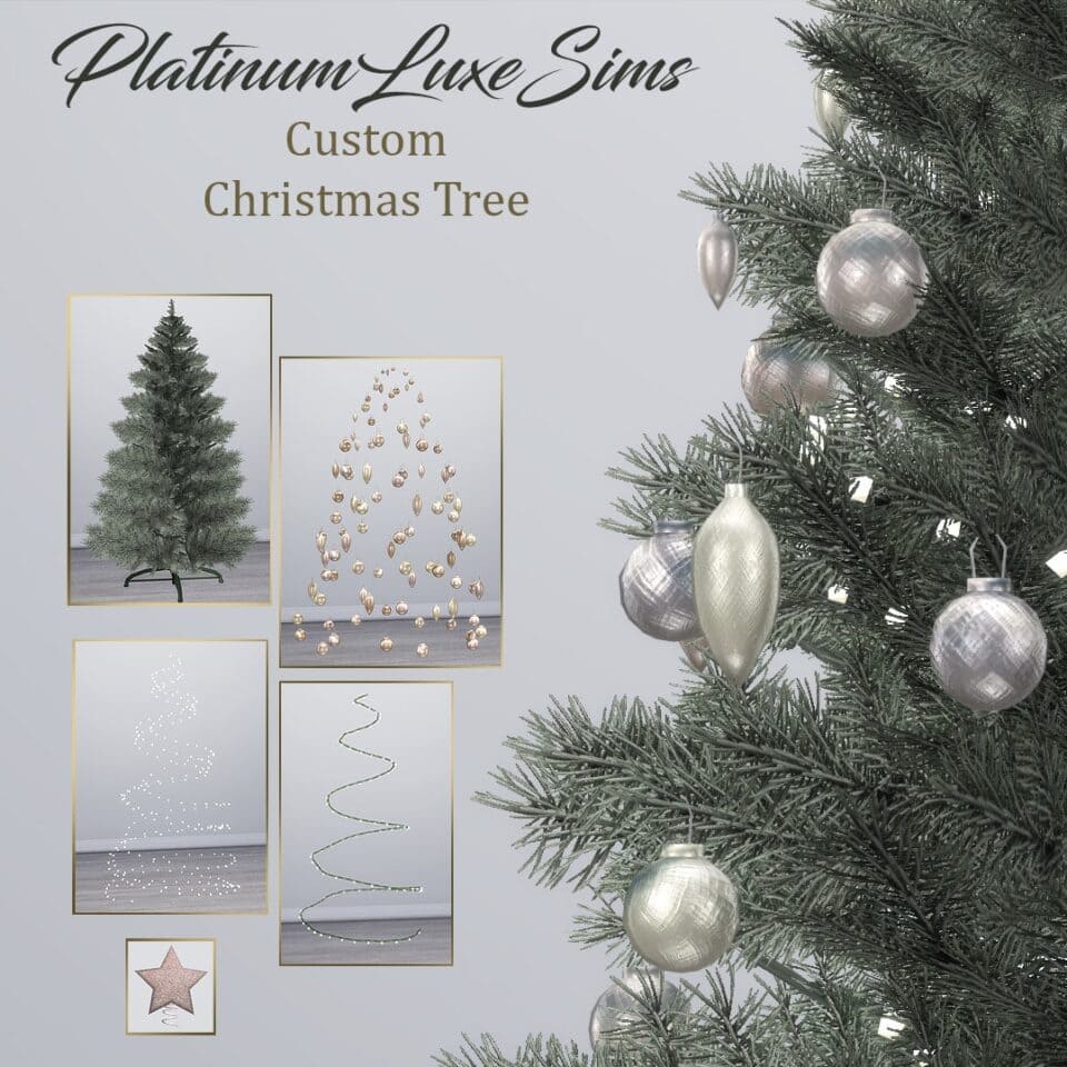 Festive Sims 4 Christmas Tree CC Finds
