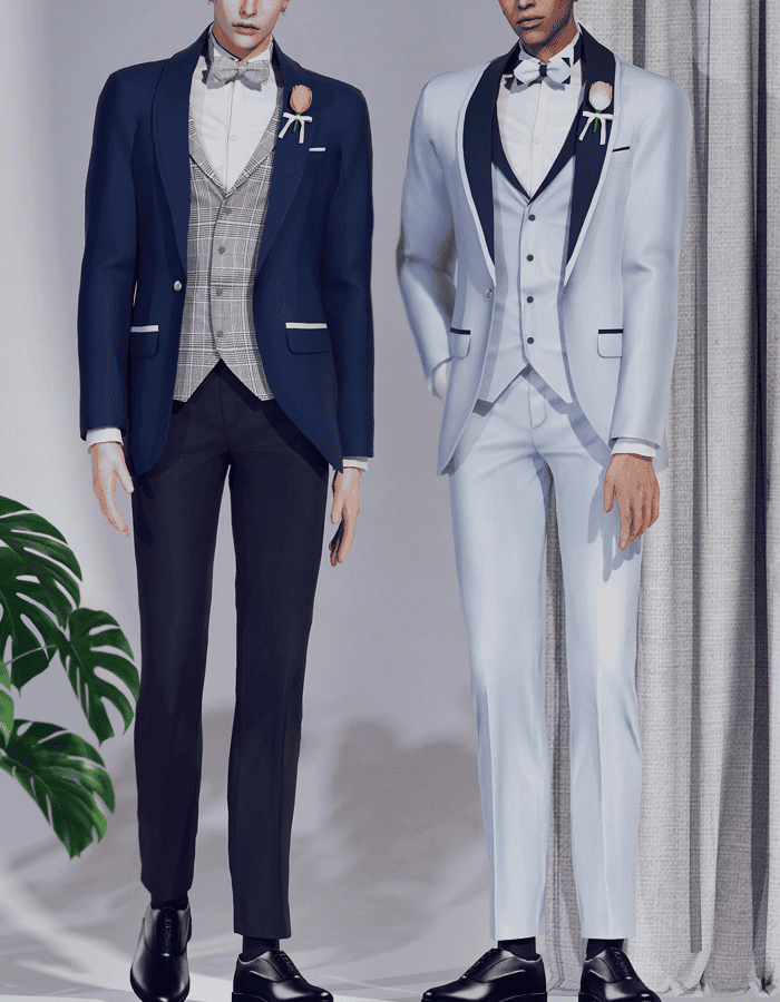 27+ Best Sims 4 Male Suit CC For Formal Elegant Wear