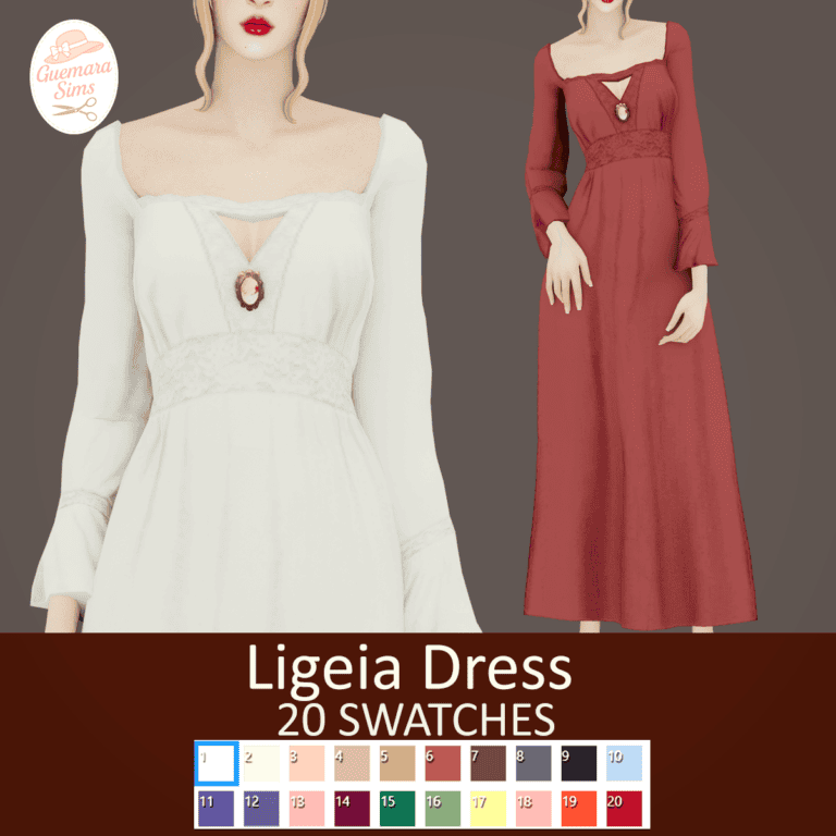 50+ Best Sims 4 Dress CC for Creating Feminine, Delicate, and Stunning ...