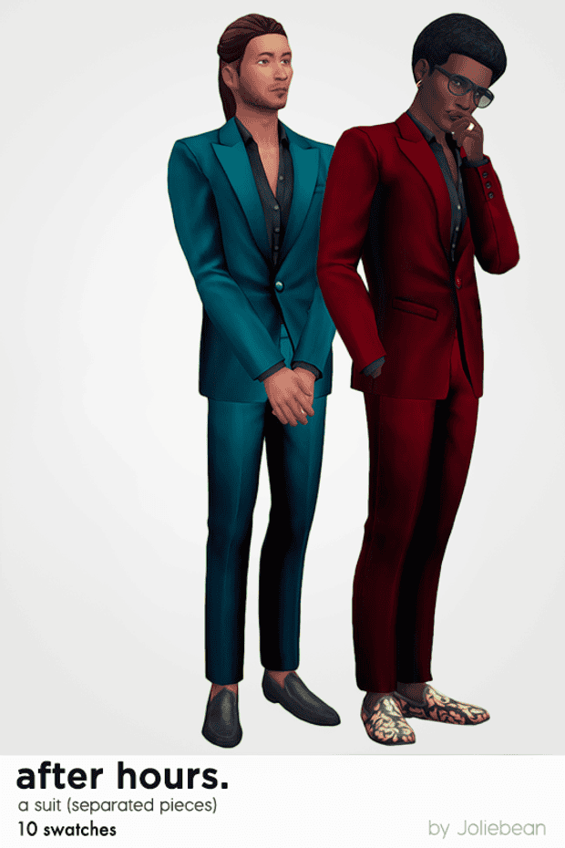 27+ Best Sims 4 Male Suit CC For Formal Elegant Wear