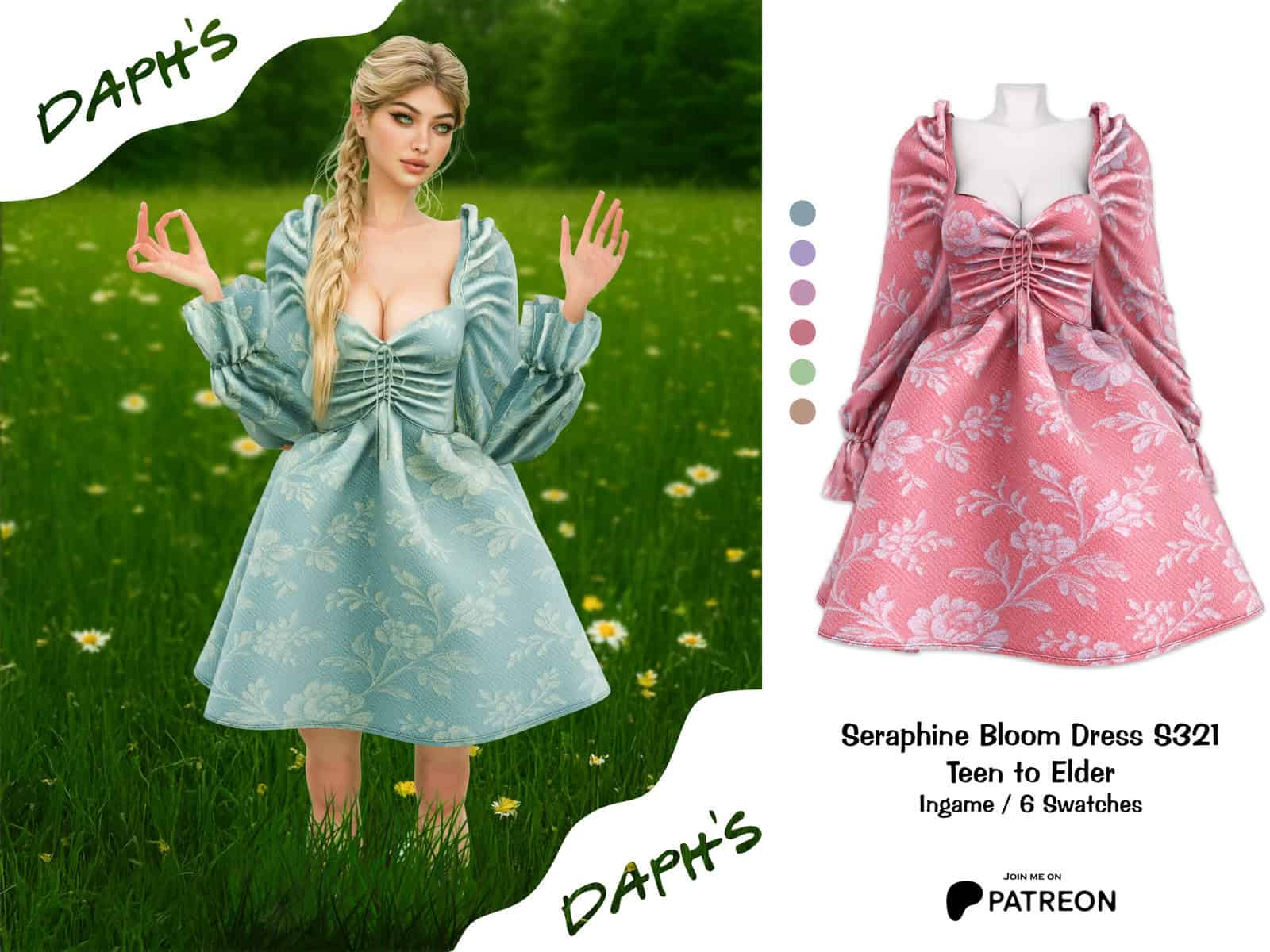 50+ Best Sims 4 Dress CC for Creating Feminine, Delicate, and Stunning ...