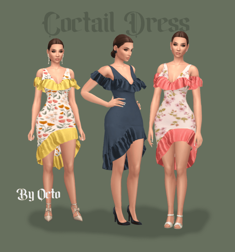50+ Best Sims 4 Dress CC for Creating Feminine, Delicate, and Stunning ...