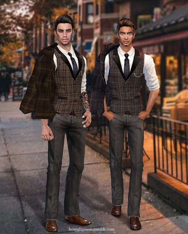27+ Best Sims 4 Male Suit CC For Formal Elegant Wear