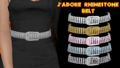 31+ Best Sims 4 Belt CC Accessories