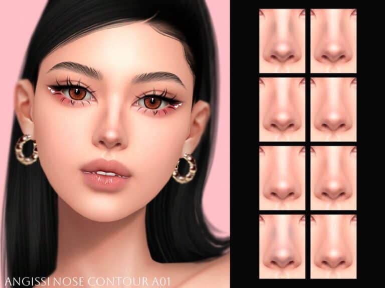 27+ Best Sims 4 Contour CC for Flawless Sim Makeup