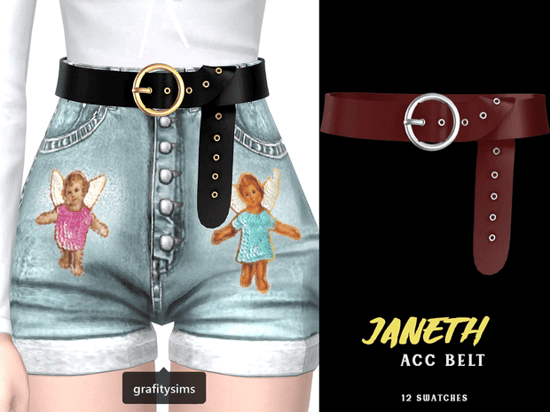 31+ Best Sims 4 Belt CC Accessories