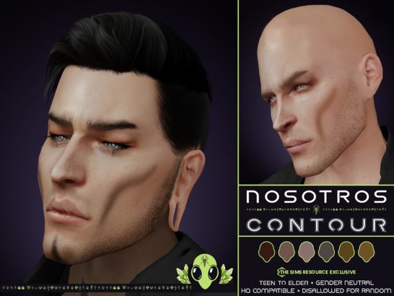 27+ Best Sims 4 Contour CC for Flawless Sim Makeup