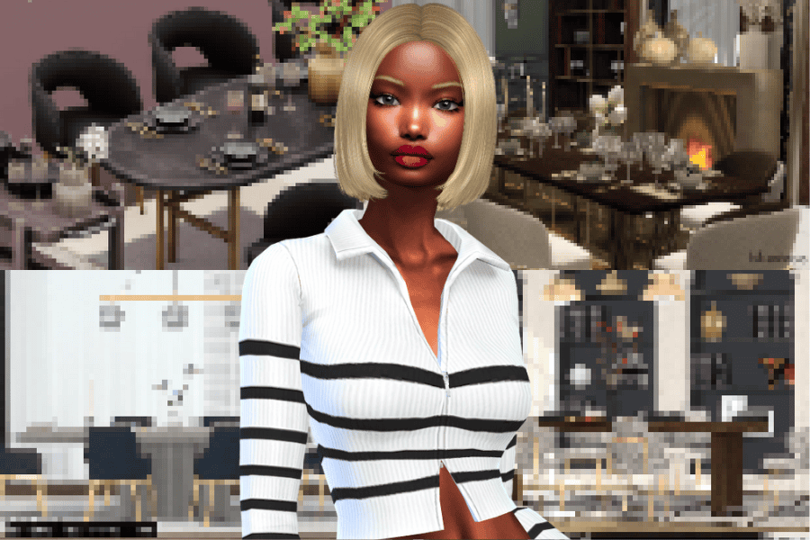 22+ Top Sims 4 Dining Room CC to Create A Beautiful Eating Area