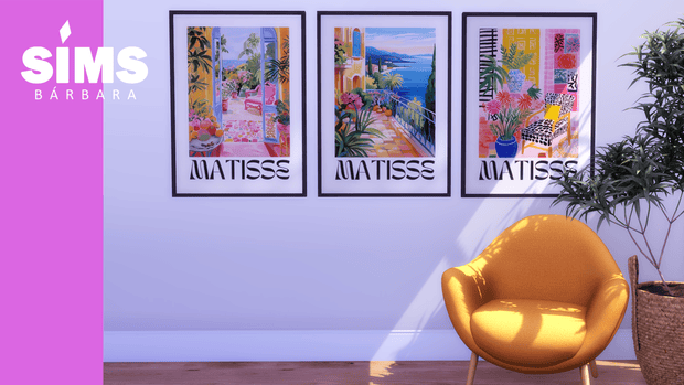 28+ Best Sims 4 Painting CC: Wall Art, Prints, Posters, Tapestry, and More