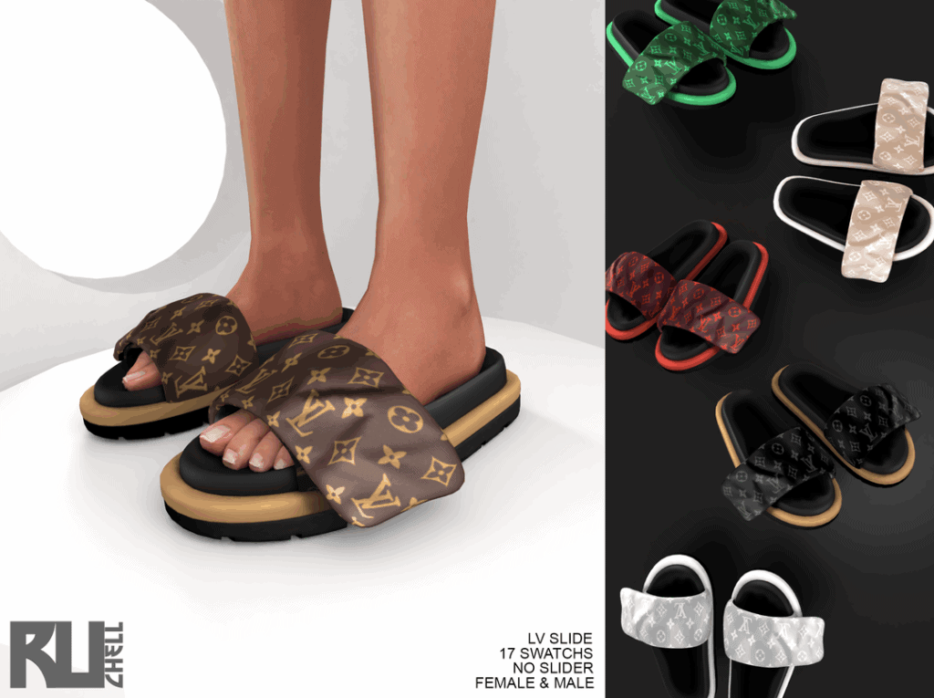 24+ Best Sims 4 Sandals CC: Slides, Flip Flops, Slippers, and More