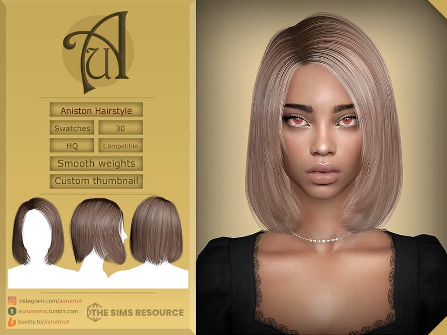 30+ Best Sims 4 Bob Hair CC: Stylish Short Hairstyles for Your Sims