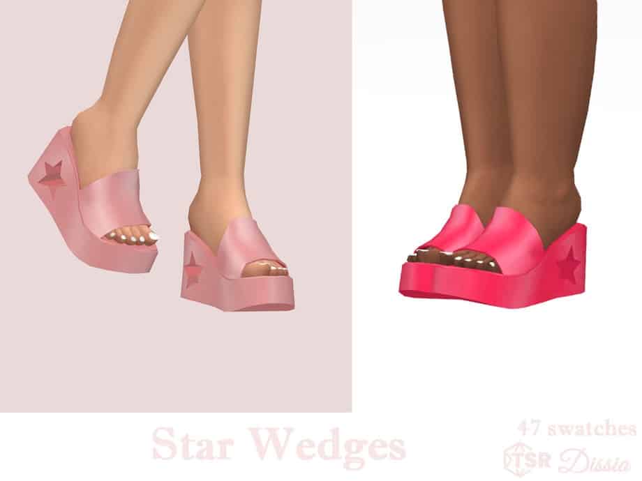 33+ Best Sims 4 Wedges CC for A Comfortable Fit