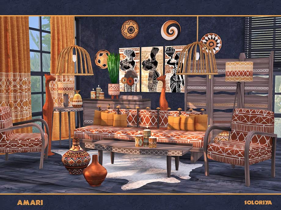 34+ Best Sims 4 Boho Furniture CC for a Chic and Cozy Home