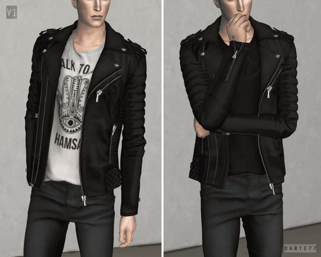 28+ Best Sims 4 Leather Jacket CC to Add Swag to Your Sim's Outfit