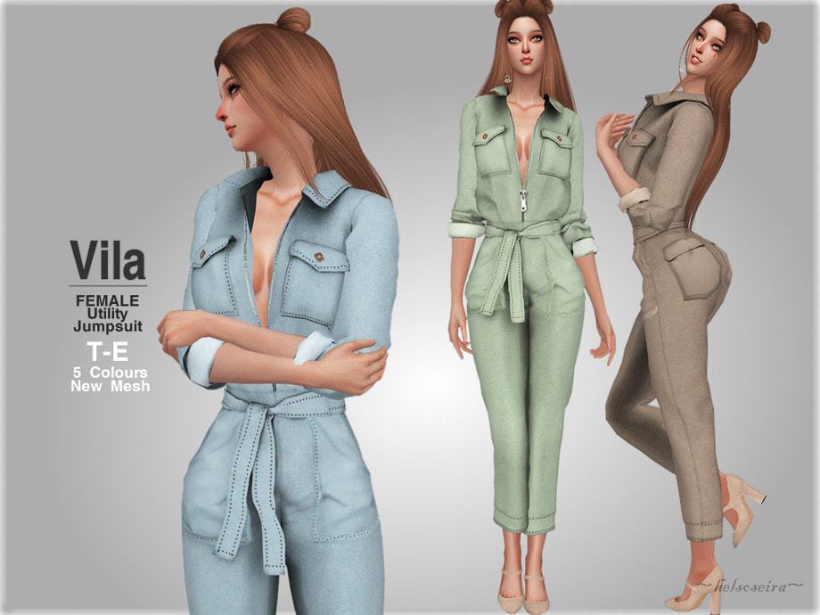 29+ Best Sims 4 Jumpsuit CC For Stylish One-Piece Options