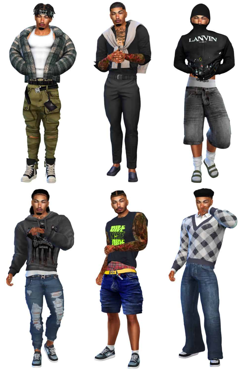 Sims 4 Alternative Fashion Lookbook - Must Have Mods