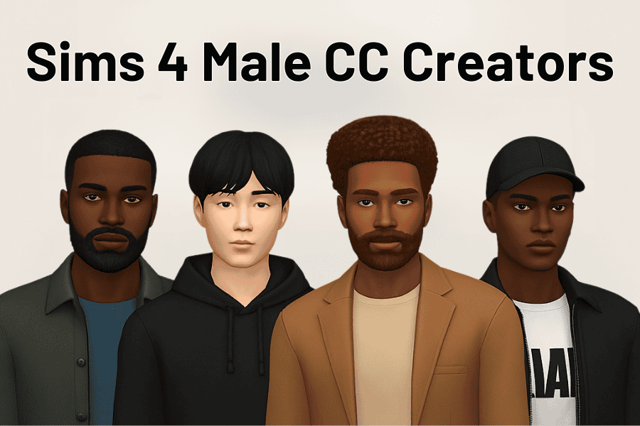 10+ Best Sims 4 Male CC Creators You Should Follow for Epic Custom Content