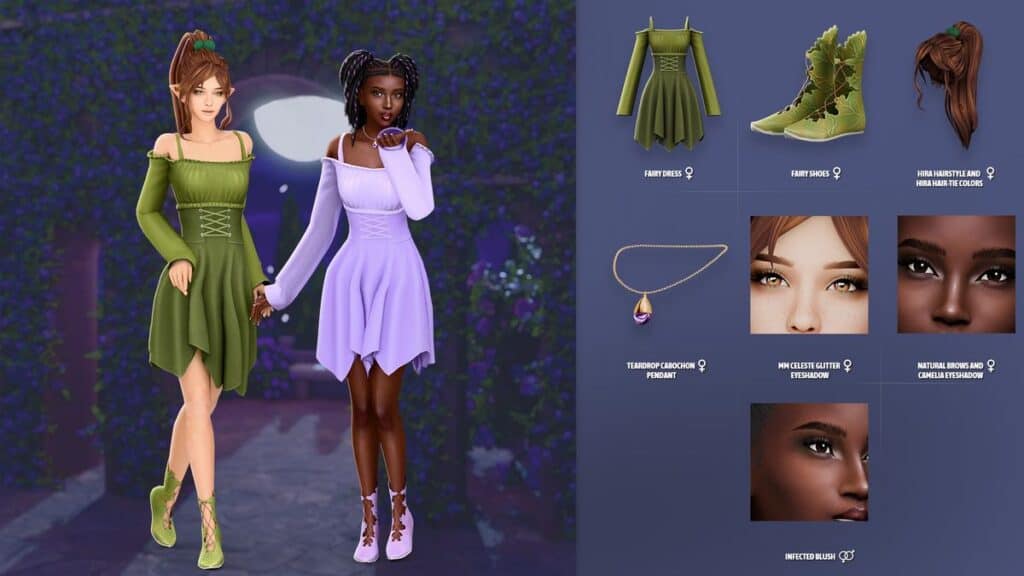 Best Sims 4 Fairy CC: Wings, Outfits, Makeup, and Accessories for your Game