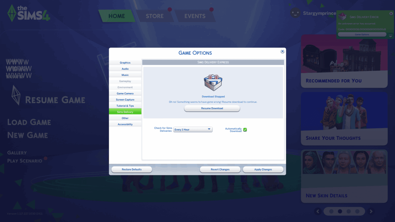 Fix the Sims 4 Delivery Express Error — 2026 Guide