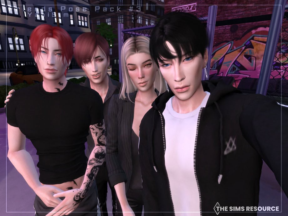 28+ Best Sims 4 Group Poses For Friends, Co-workers, and Party Guests