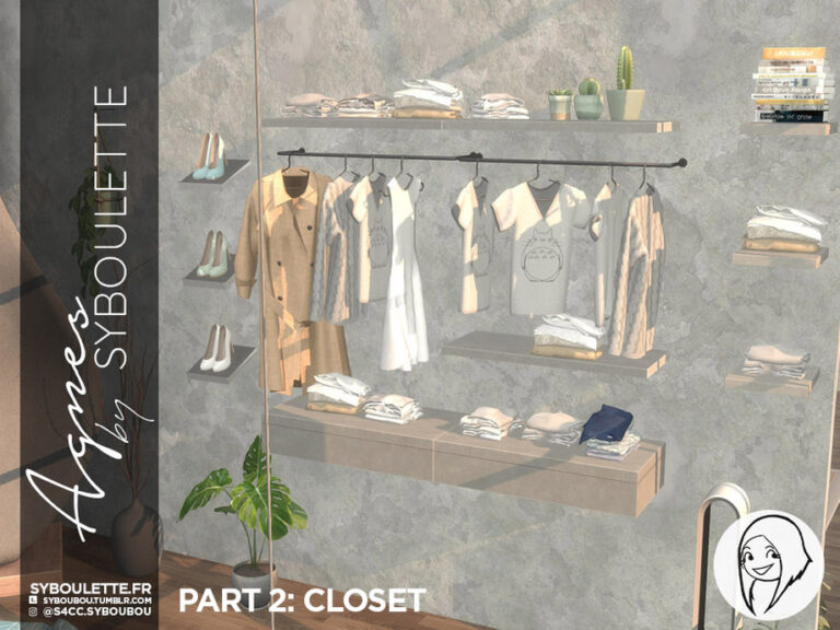 28+ Best Sims 4 Closet CC: Wardrobes, Walk-ins, Clutter, and Sliding Doors