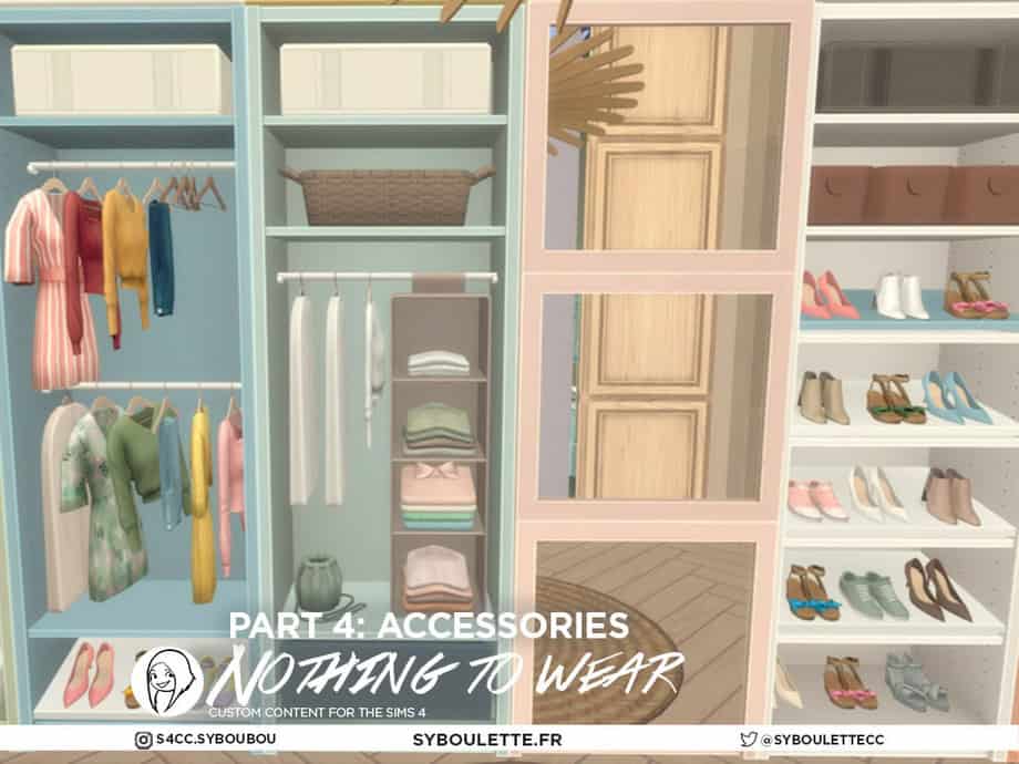 28+ Best Sims 4 Closet CC: Wardrobes, Walk-ins, Clutter, and Sliding Doors