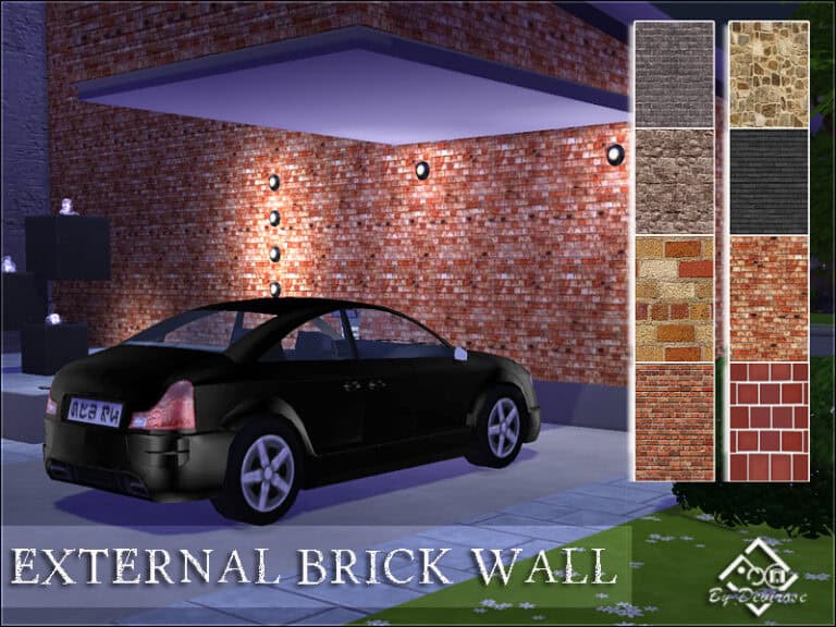 Best Sims 4 Brick Wall CC for Realistic Interiors and Exteriors