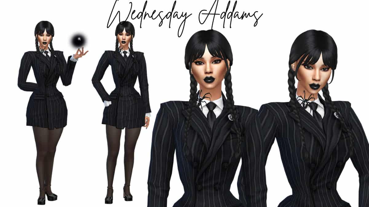 Sims 4 Halloween Lookbook: 13 Days of Classic Spooky Looks - Must Have Mods