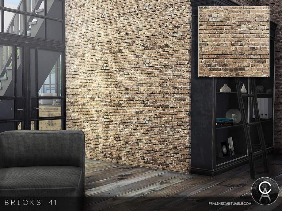 Best Sims 4 Brick Wall CC for Realistic Interiors and Exteriors