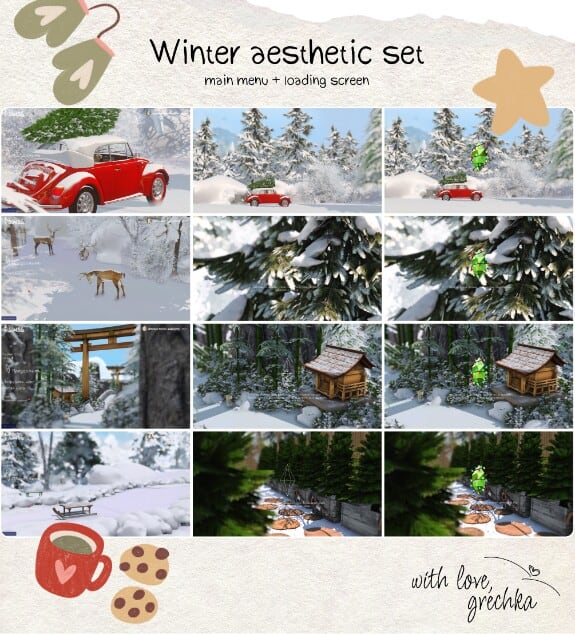 Best Sims 4 Winter Loading Screens for a Cozy Seasonal Aesthetic