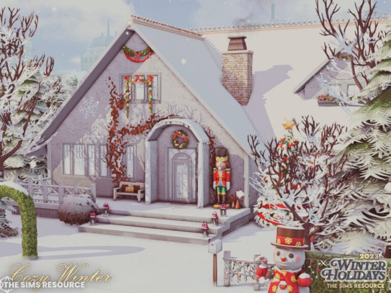 Best Sims 4 Christmas Houses to Download