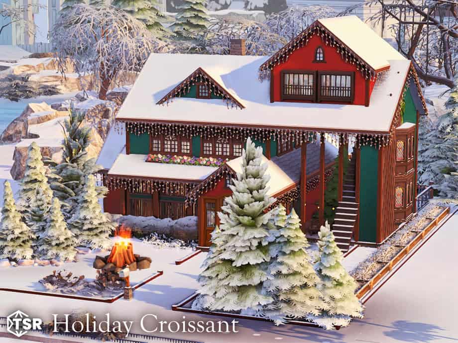 Best Sims 4 Christmas Houses to Download