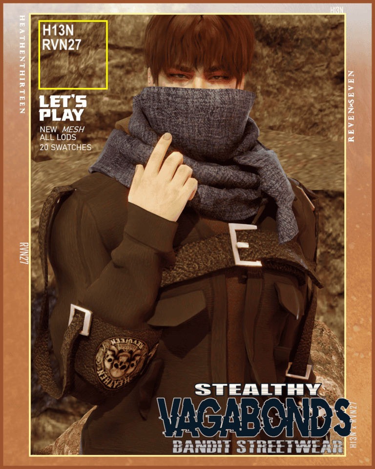 Must-Have Sims 4 Scarf CC for Winter Looks