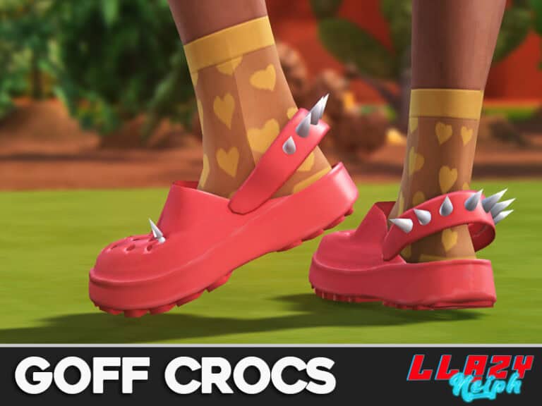Best Sims 4 Crocs CC for Fashionable Looks