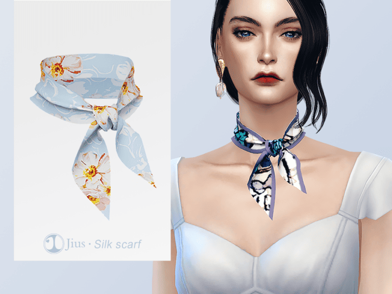 Must-Have Sims 4 Scarf CC for Winter Looks