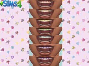 Must-Have Sims 4 Teeth CC: Normal, Supernatural, Gems, and Braces