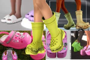 Best Sims 4 Crocs CC for Fashionable Looks