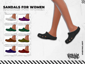 Best Sims 4 Crocs CC for Fashionable Looks