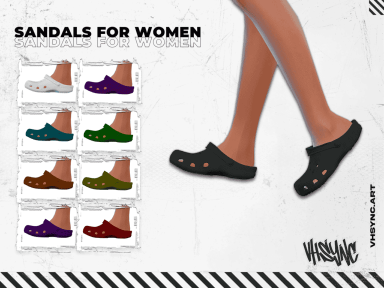 Best Sims 4 Crocs CC for Fashionable Looks