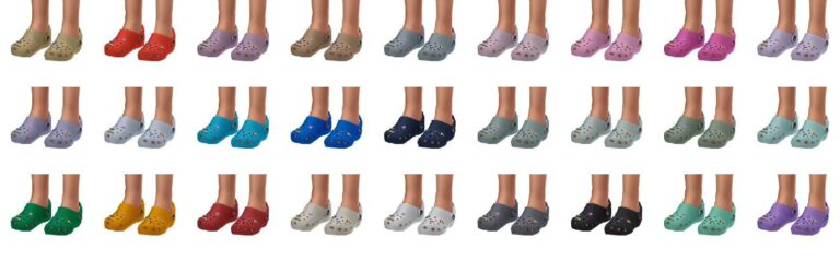 Best Sims 4 Crocs CC for Fashionable Looks